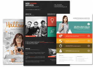 Diseños y ejemplos de flyers de negocios 2020