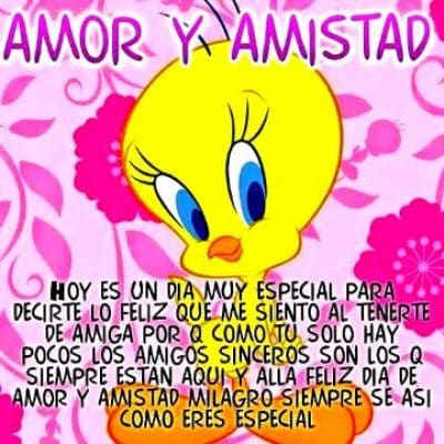 Bonitas tarjetas de san valentín para una amiga 14 febrero