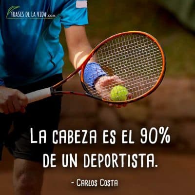 Buenas frases motivadoras de deporte con 4 fotos adecuadas