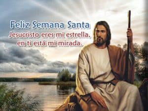 4 postales de semana santa con mensajes religiosos