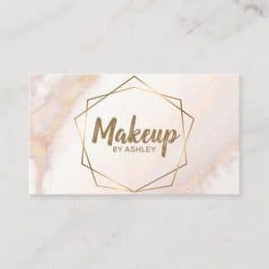 Tarjetas de presentación elegantes para mujer 3 profesiones