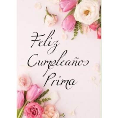 3 diseños tarjetas de cumpleaños para primas a la distancia