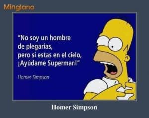 8 de las frases de Homero Simpson en postales para enviar